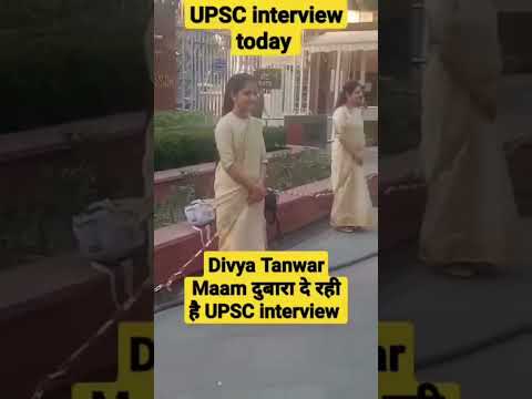 UPSC INTRIVIEW 2022 | IPS Officer Divya Tanwar #upscinterview #divyatanwar #divyatanwarips #ips