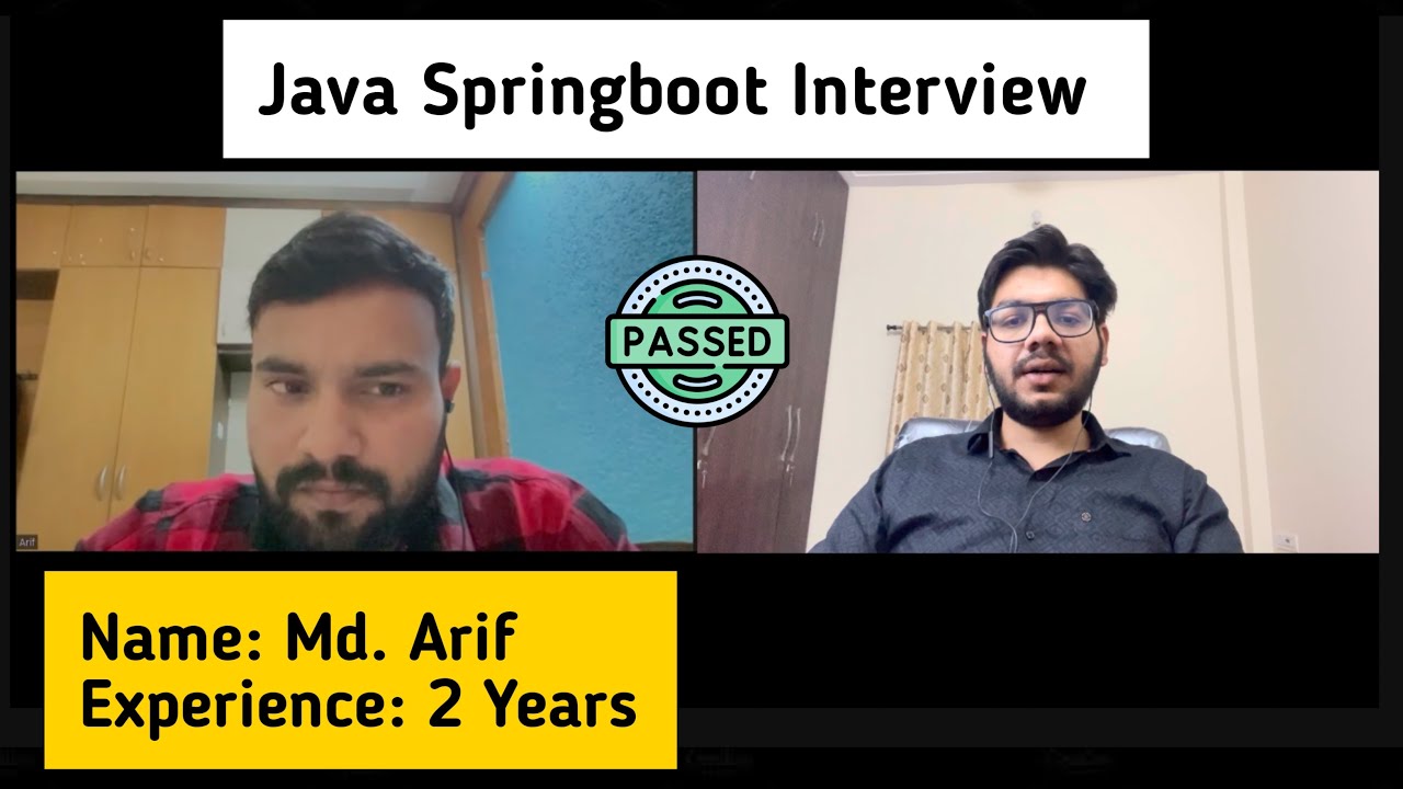 Java Spring Boot Interview | 2+ Years Experience
