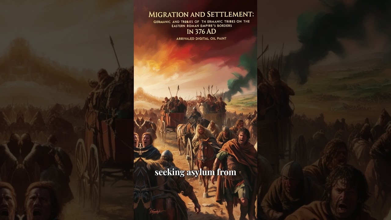 Migration and Settlement In 376 AD|  facts#migration #settlements #history #viralvideo  #subscribe