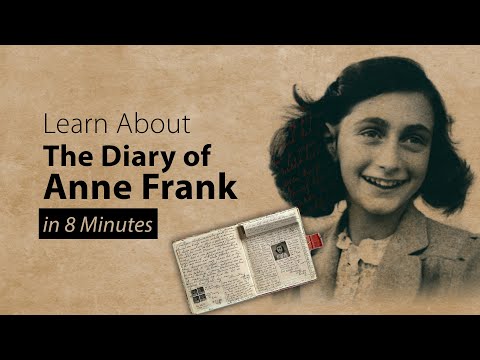 Learn The Diary of Anne Frank in Just 8 Minutes | English Growth Through Stories