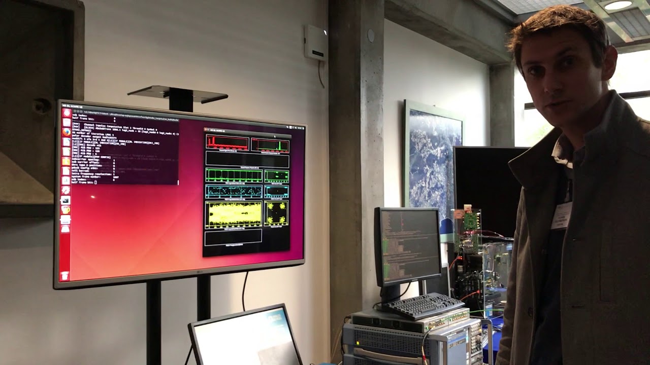 First OpenAirInterface 5G-NR demo