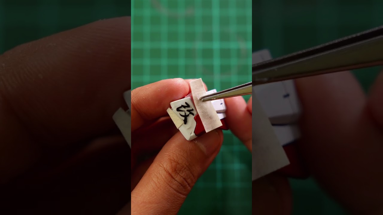 MG astray red frame Dry Decal application #gundam #gunpla #custom