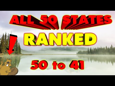 All United States RANKED by Nickname. Where did your state rank? Part 1