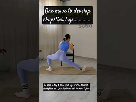 One move to develop chopstick legs ! #shorts #motivation #eassyworkout #homeworkout #trending