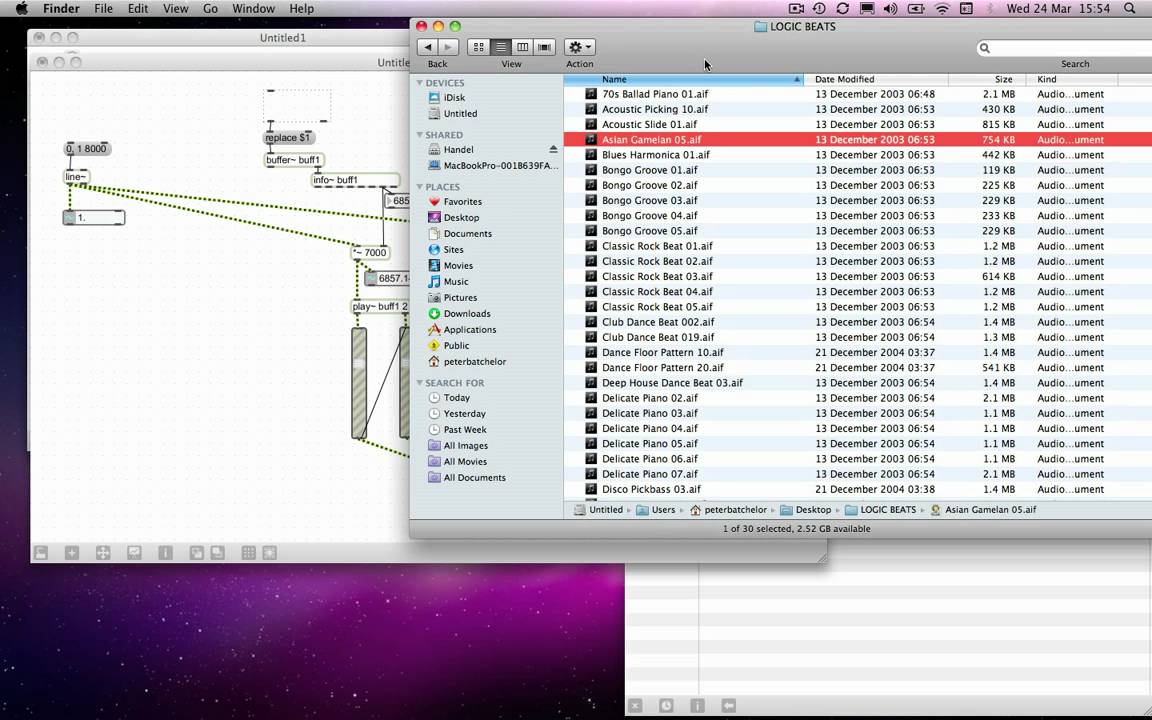 Max MSP Tutorial 04b5: Playback using [buffer~] & [play~] [4]