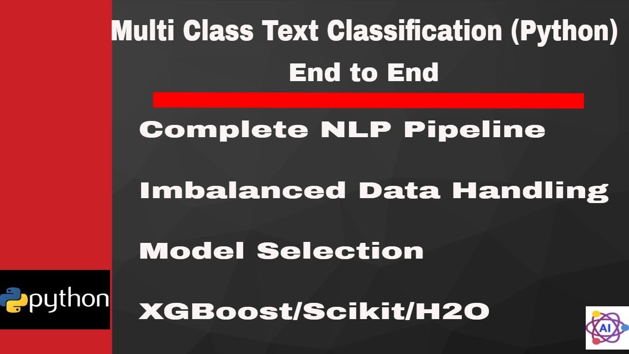 End to End Text Classification using Python and Scikit learn