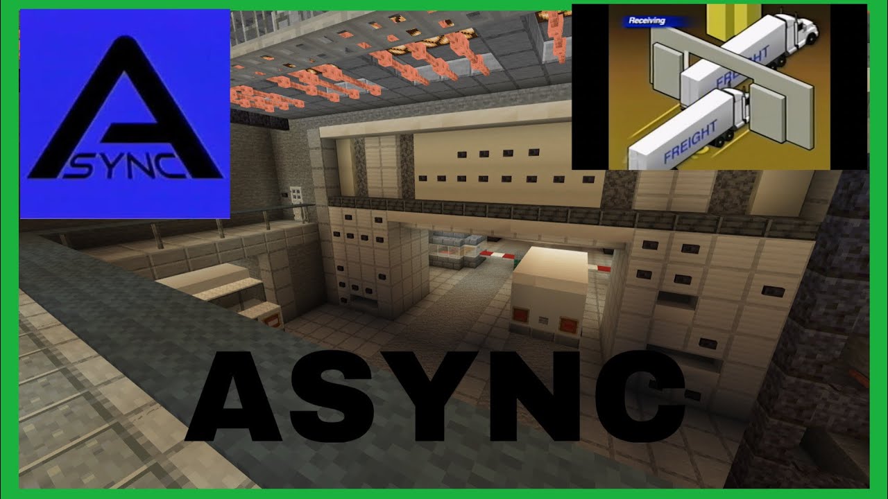 Minecraft ASYNC Backrooms Tour