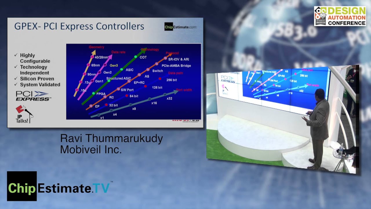 DAC 2013 IP Talks! - Ravi Thummarukudy, Mobiveil