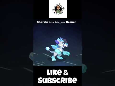 Shardic Evolves into Keeper! Prodigy Math Game! #prodigy #math #maths #animation #pets #tutorial