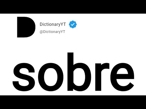sobre Meaning in English