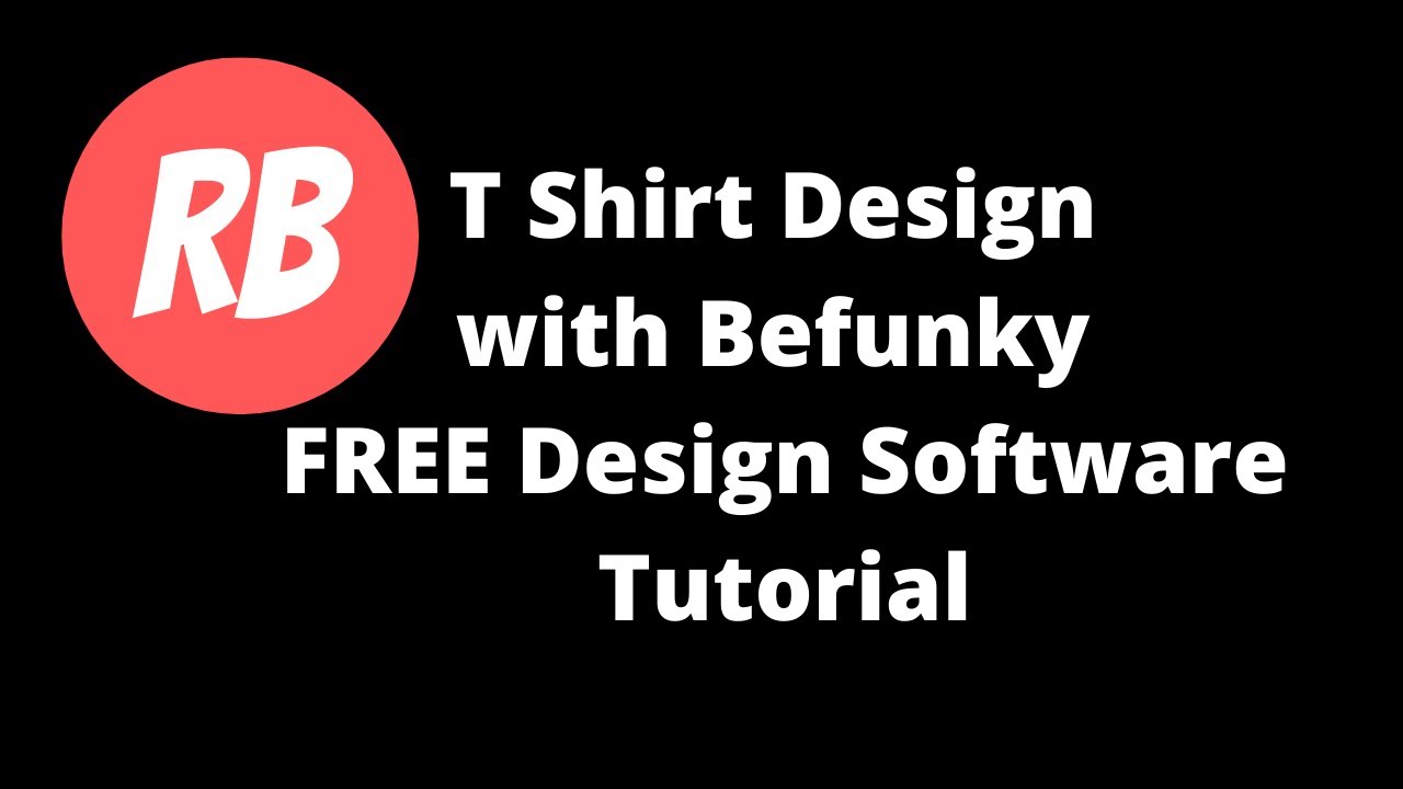 Redbubble T Shirt Design with Befunky FREE Design Software Tutorial