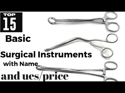 Top15 Basic Surgical Instruments With Name and Ues Price Operation Theatre Instruments||To #surgical
