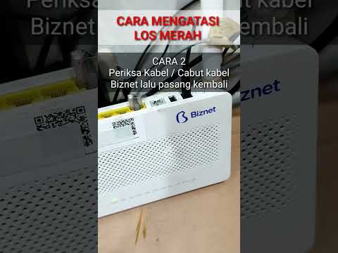 Cara Mengatasi Los Merah pada Modem
