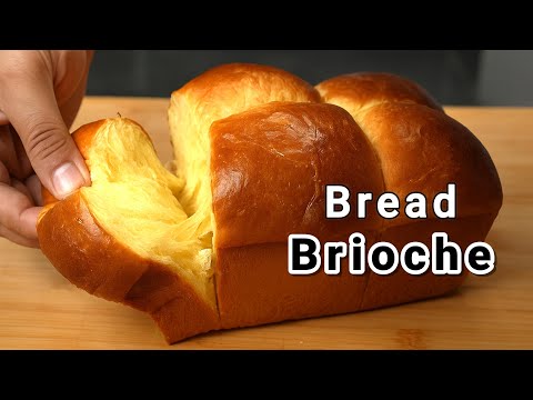 FRENCH BRIOCHE BREAD/ ultra soft, rich, buttery with perfect golden-crusted . @Theapron41