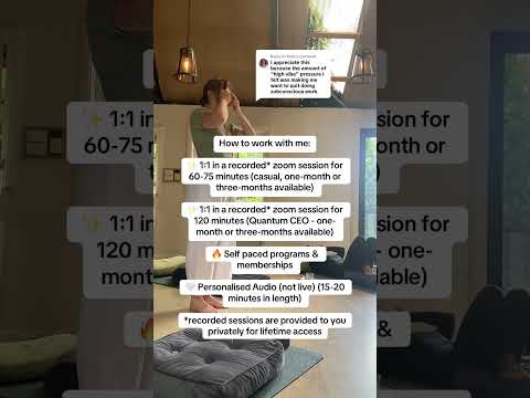 If you’ve ever wondered how you can work with me for EFT Tapping 🥰 #eft #efttapping