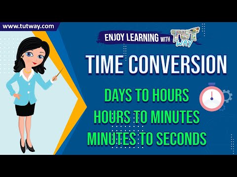 Time Conversion | How to Convert Hours, Minutes and Seconds | Math