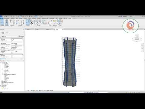 Skyscraper High Rise in Revit Tutorial نمذجة برج في الريفيت – Phoenix