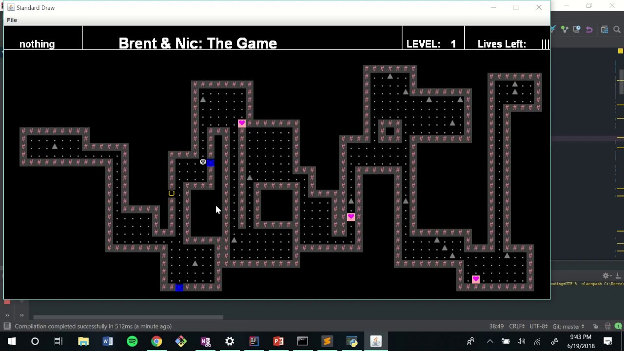 Interactive 2D Tile-Based Game