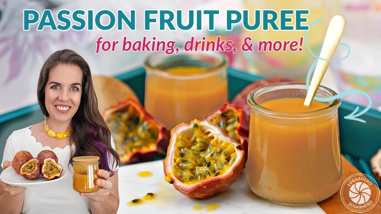 Make DELICIOUS Passion Fruit Puree (Easy Recipe + Fresh Fruit Tips!)