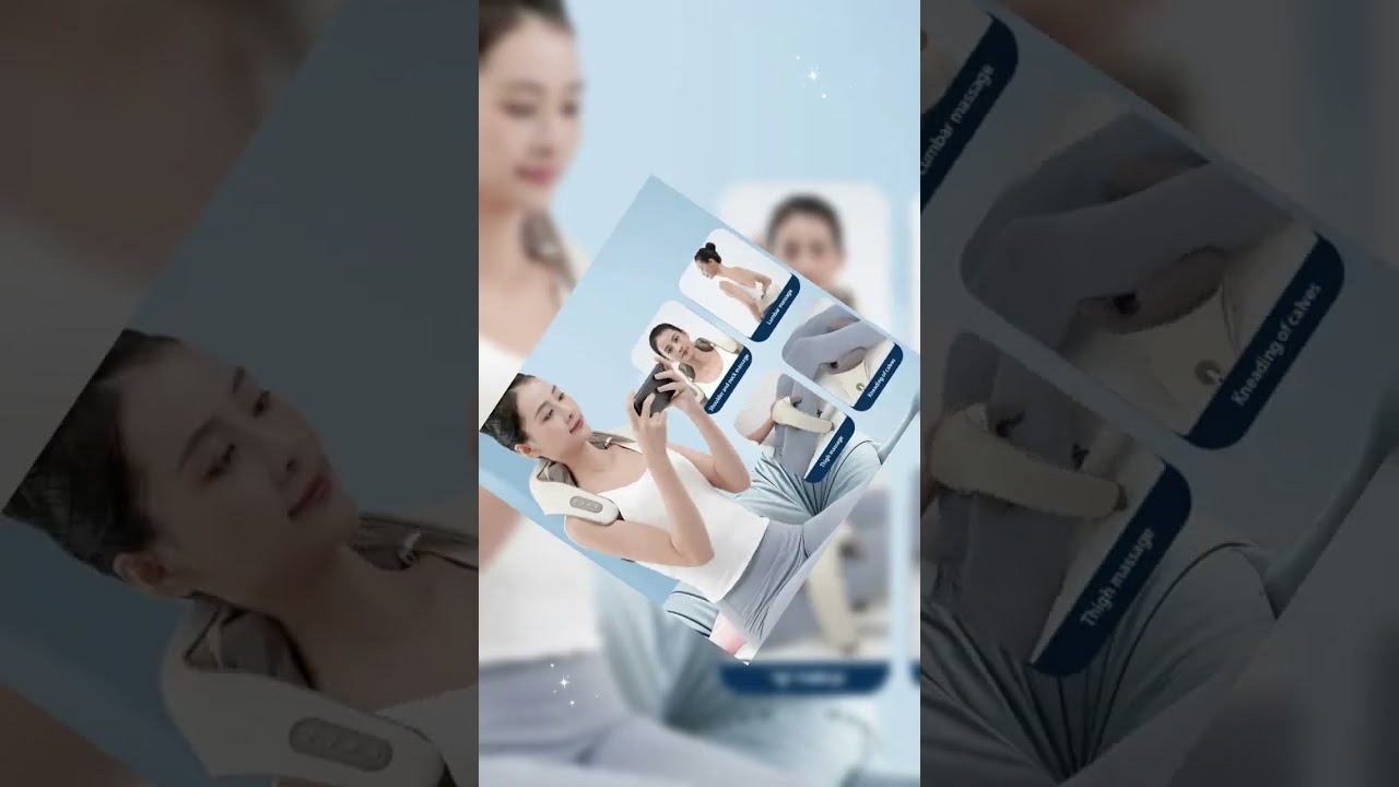 Neck and shoulder massager with heat and how to ship #magicmarket