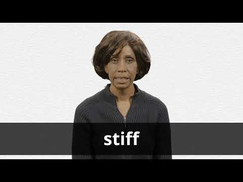 STIFF definition in American English | Collins English Dictionary
