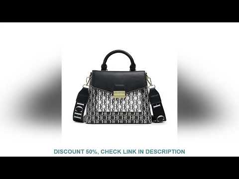 CH Ladies Fashion Shopping Leather Handbag Large Capacity Exquisite Floral Printed Ladies Shoulder B