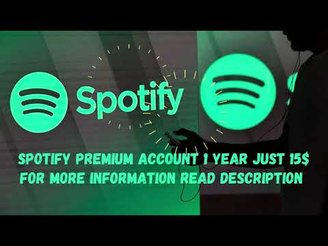 Spotify Premium Account 1 Year #spotify #music #sportifypremium #shots