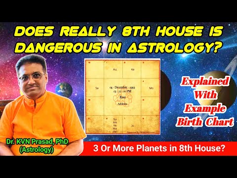 Does really 8th house dangerous in a birth chart? | how to analyze 5 planets in 8th house? #stellium