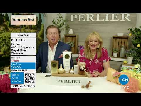 Perlier 400ml Supersize Royal Elixir Cleanser
