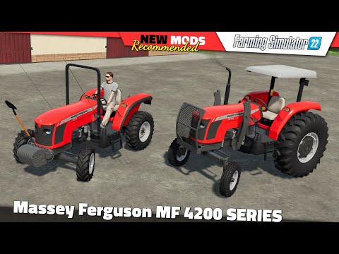 FS22 | Massey Ferguson MF 4200 SERIES - Farming Simulator 22 New Mods Review 2K60