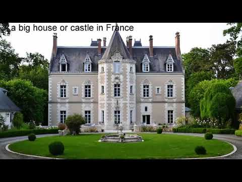 chateau meaning | Vocabulary for Kids | Children's Dictionary | Learn English Vocabulary