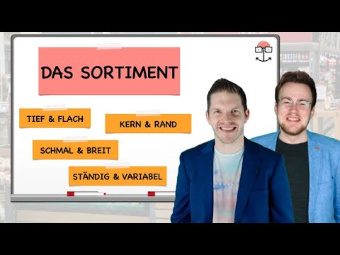 Sortiment - Was ist das überhaupt? Azubi Wissen ganz einfach