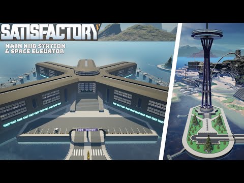 Steam Community :: Video :: Satisfactory Showcase - Main Hub Station ...