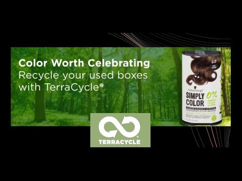 Simply Color by Schwarzkopf and TerraCycle® -- for a more beautiful world