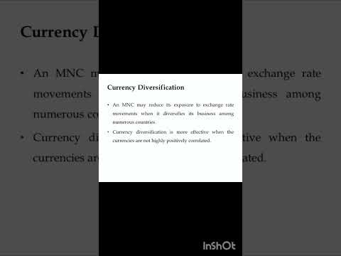 Currency Diversification#meaning  #finance #international financial management @Let_Your_Money_Grow