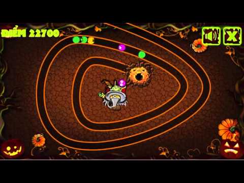 Chơi game Zuma Halloween - Game Vui