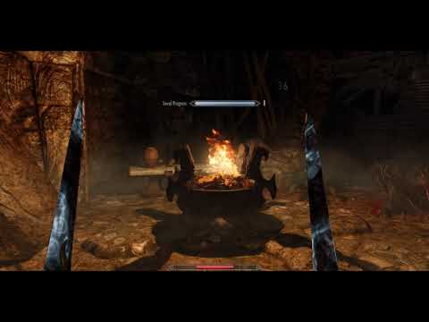 Skyrim SE 2023 - ANSILVUND Combat Gameplay ft. RUDY ENB for Cathedral Weathers 800 mods PLAYABLE 2K