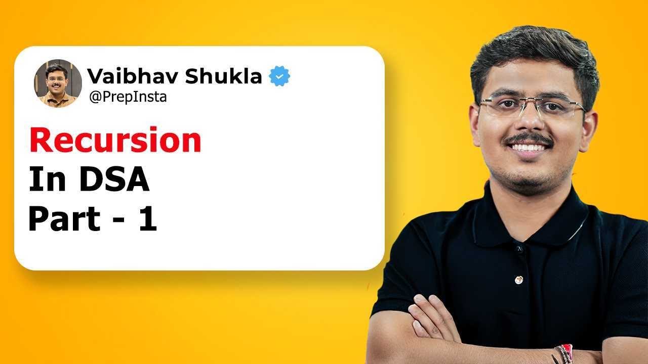 Recursion in DSA | C++ | Part 1