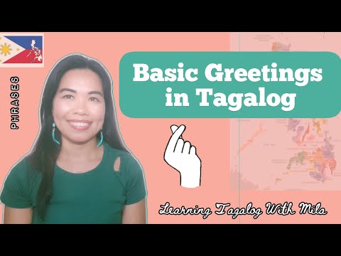 Basic Greetings in Tagalog/Filipino//Basic Filippino Phrases