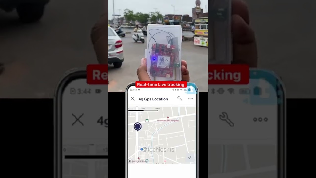 DIY GPS tracker using 4G & GPS module 🔥🔥