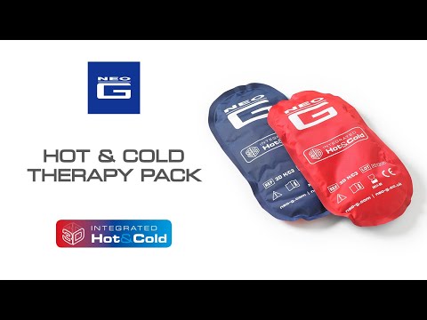 How to use the Neo G Hot & Cold Pack with the Neo G Back Brace with Power Straps