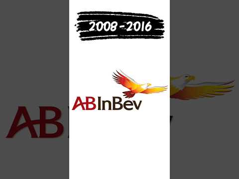 AB Inbev evolution logo #belgium #drink #abinbev #brewing #shorts