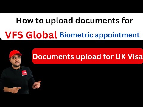 How to upload document for VFS Global biometric appointment/ document upload for UK Visa