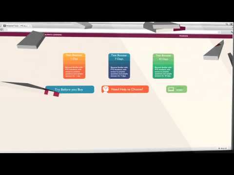 Online preparation resources for PTE Academic English test from Pearson