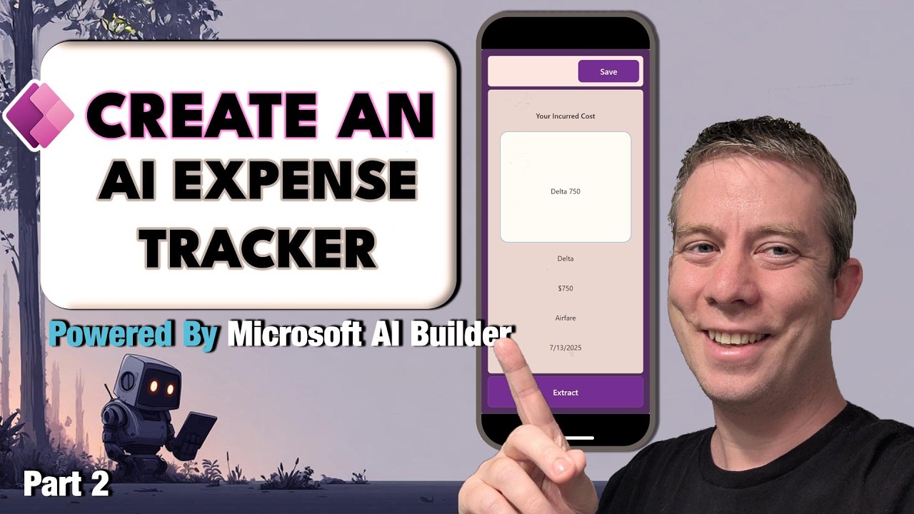 Power Apps: Auto-Categorize Expenses with AI in Power Apps