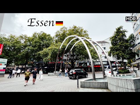 [Germany] Essen, tired miner's dinner table🇩🇪 4K HDR