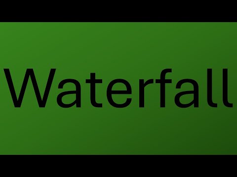How to pronounce Waterfall