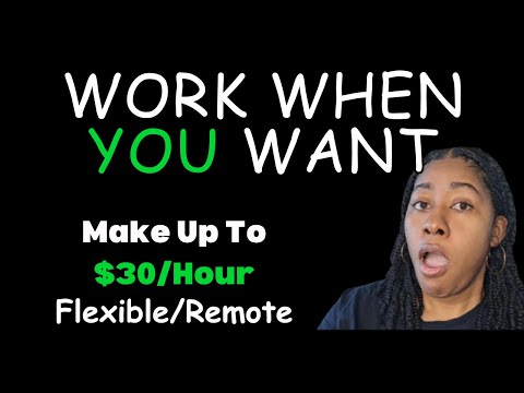 SET YOUR OWN HOURS! Flexible Work-From-Home Jobs Hiring Now