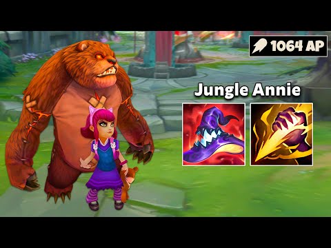JUNGLE ANNIE IS ACTUALLY BUSTED