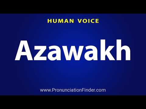 How To Pronounce Azawakh